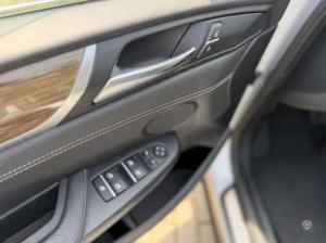Grey BMW X3 2015 in Kaunas, with an engine capacity of 2.00 L and mileage of 291 thousand km for 9850 €, photo 9 on AUTOMOTO.COM.LV