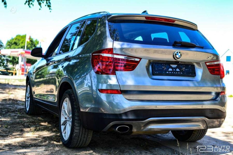 Pelēks BMW X3 2015 Kretinga, ar dzinēja tilpumu 2.00 L un nobraukumu 172 tūkst. km par 13700 €, foto 9 vietnē AUTOMOTO.COM.LV