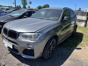 Pelēks BMW X3 2015 Tauragė, ar dzinēja tilpumu 2.99 L un nobraukumu 210 tūkst. km par 10300 €, foto  vietnē AUTOMOTO.COM.LV