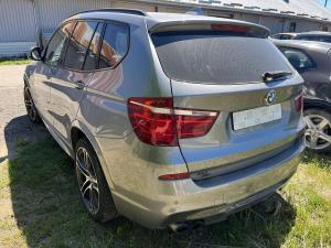 Pelēks BMW X3 2015 Tauragė, ar dzinēja tilpumu 2.99 L un nobraukumu 210 tūkst. km par 10300 €, foto 3 vietnē AUTOMOTO.COM.LV