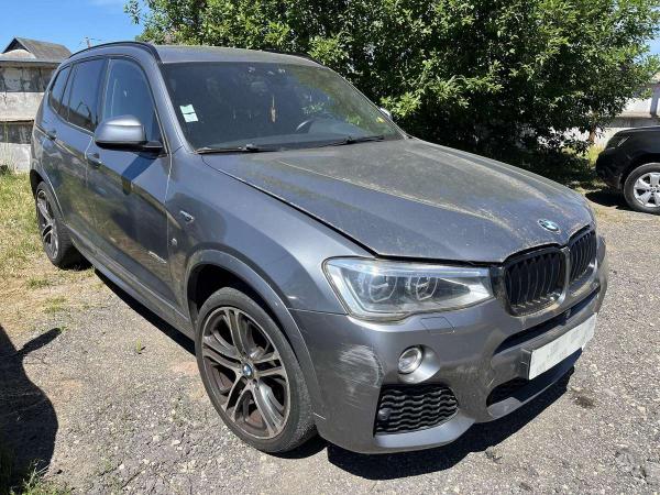 Pelēks BMW X3 2015 Tauragė, ar dzinēja tilpumu 2.99 L un nobraukumu 210 tūkst. km par 10300 €, foto 4 vietnē AUTOMOTO.COM.LV
