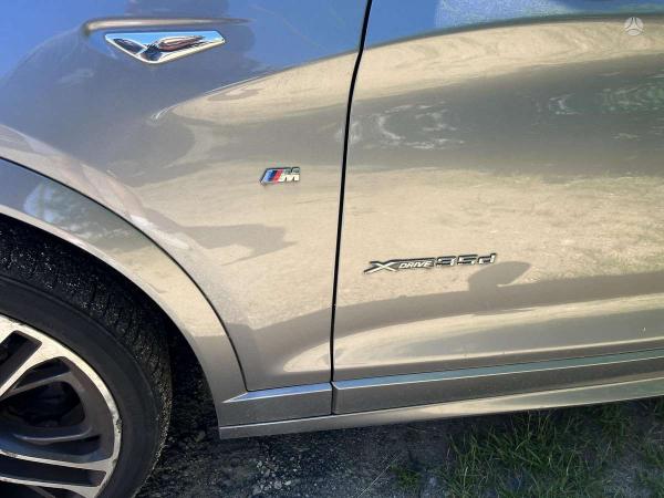 Pelēks BMW X3 2015 Tauragė, ar dzinēja tilpumu 2.99 L un nobraukumu 210 tūkst. km par 10300 €, foto 5 vietnē AUTOMOTO.COM.LV