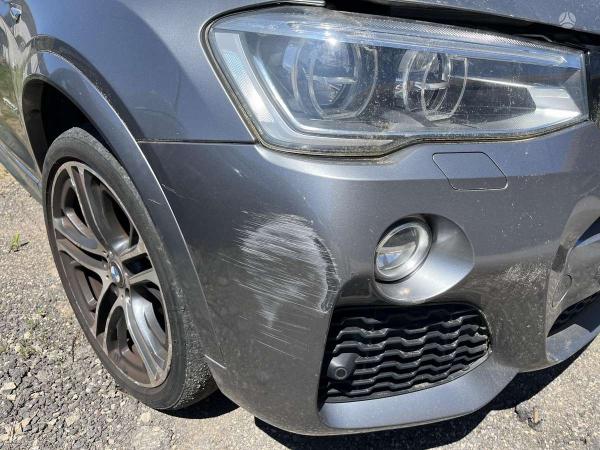 Pelēks BMW X3 2015 Tauragė, ar dzinēja tilpumu 2.99 L un nobraukumu 210 tūkst. km par 10300 €, foto 6 vietnē AUTOMOTO.COM.LV