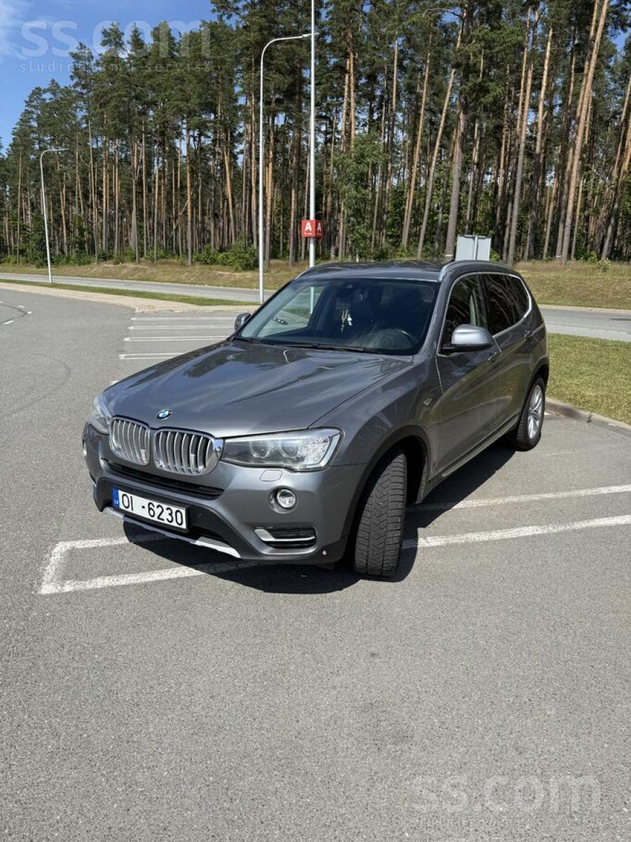 Pelēks BMW X3 2015 Rīga, ar dzinēja tilpumu 3.00 L un nobraukumu 399 tūkst. km par 9990 €, foto 1 vietnē AUTOMOTO.COM.LV