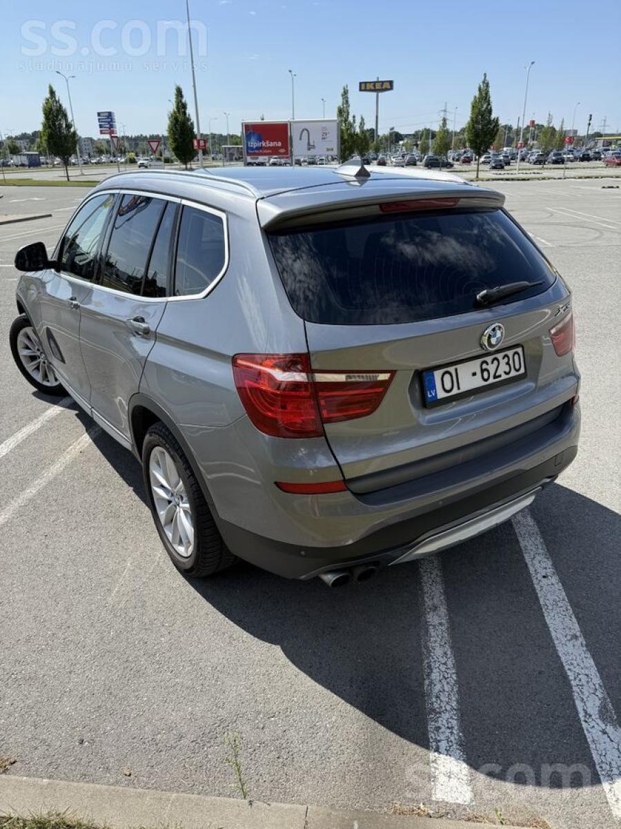 Pelēks BMW X3 2015 Rīga, ar dzinēja tilpumu 3.00 L un nobraukumu 399 tūkst. km par 9990 €, foto 7 vietnē AUTOMOTO.COM.LV