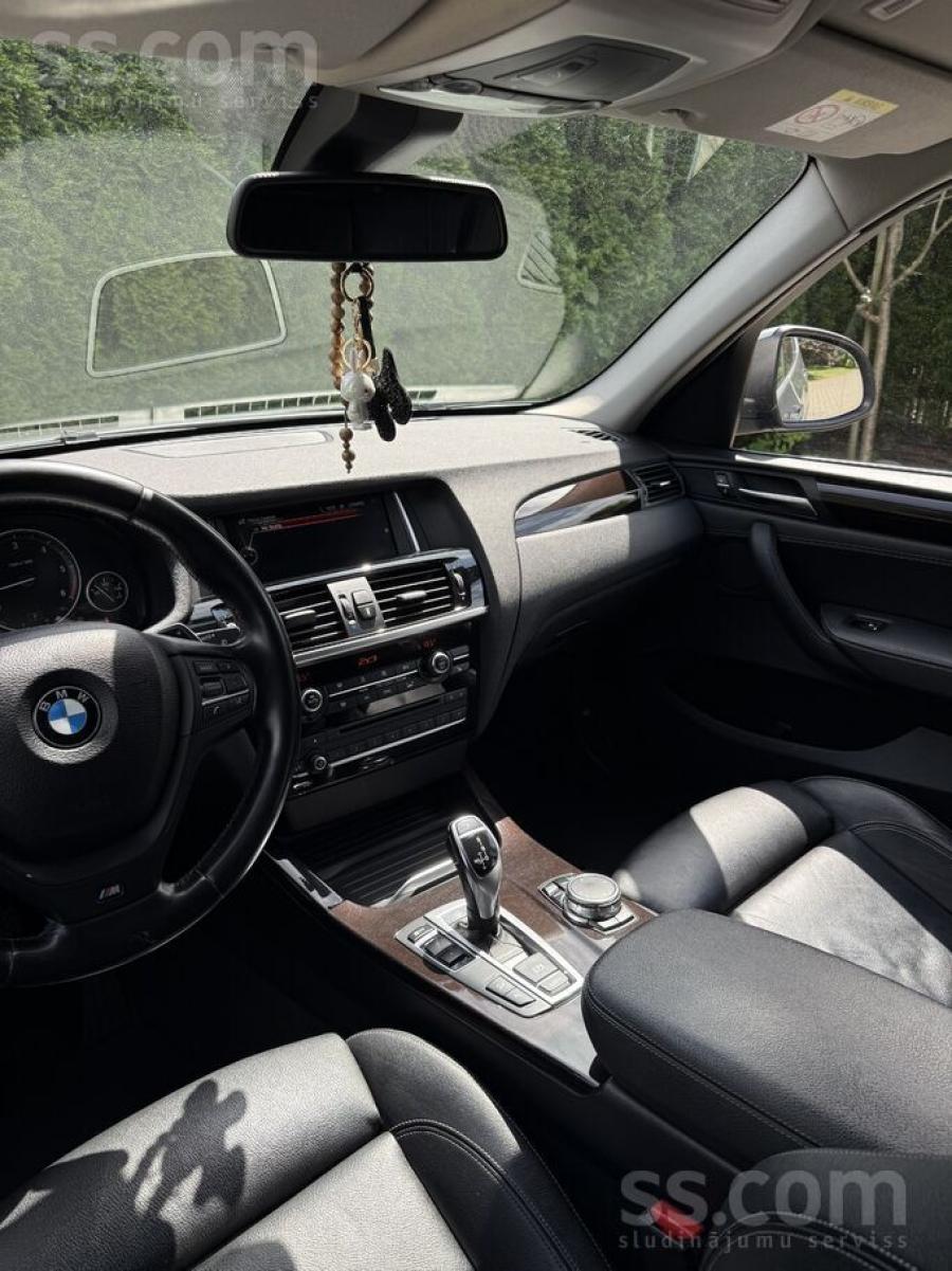 Pelēks BMW X3 2015 Rīga, ar dzinēja tilpumu 3.00 L un nobraukumu 399 tūkst. km par 9990 €, foto 10 vietnē AUTOMOTO.COM.LV
