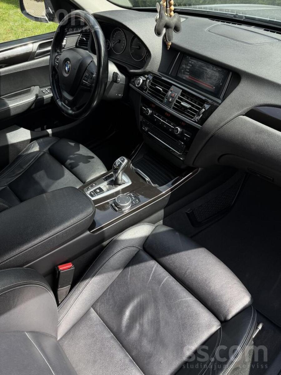 Pelēks BMW X3 2015 Rīga, ar dzinēja tilpumu 3.00 L un nobraukumu 399 tūkst. km par 9990 €, foto 18 vietnē AUTOMOTO.COM.LV