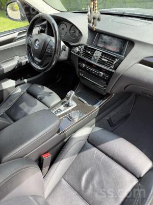 Pelēks BMW X3 2015 Rīga, ar dzinēja tilpumu 3.00 L un nobraukumu 399 tūkst. km par 9990 €, foto 19 vietnē AUTOMOTO.COM.LV