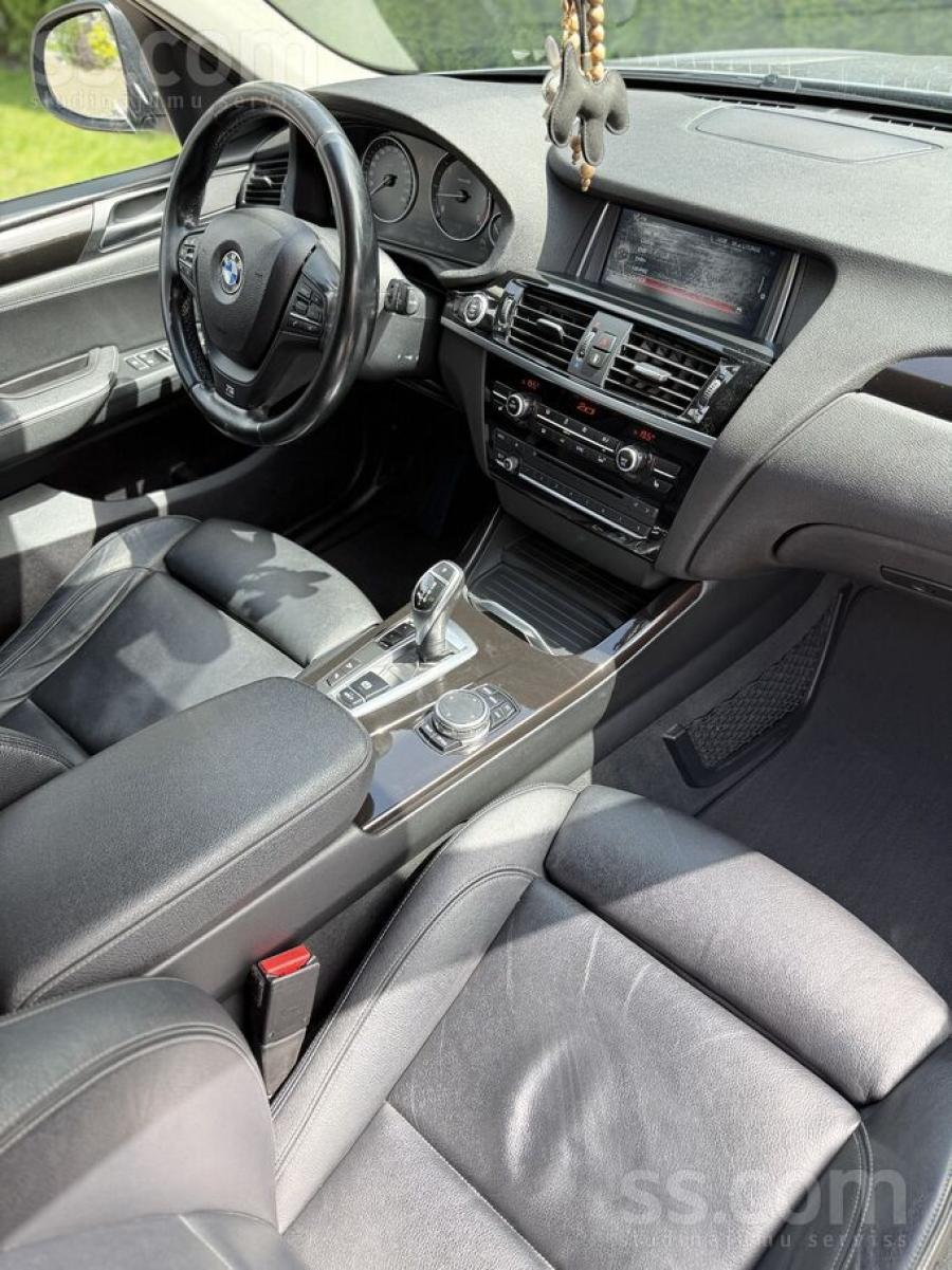 Pelēks BMW X3 2015 Rīga, ar dzinēja tilpumu 3.00 L un nobraukumu 399 tūkst. km par 9990 €, foto 19 vietnē AUTOMOTO.COM.LV