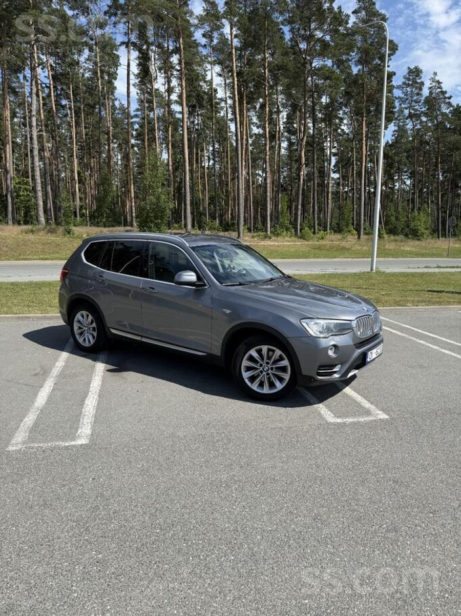 Grey BMW X3 2015 in Riga, with an engine capacity of 3.00 L and mileage of 399 thousand km for 9490 €, photo 4 on AUTOMOTO.COM.LV