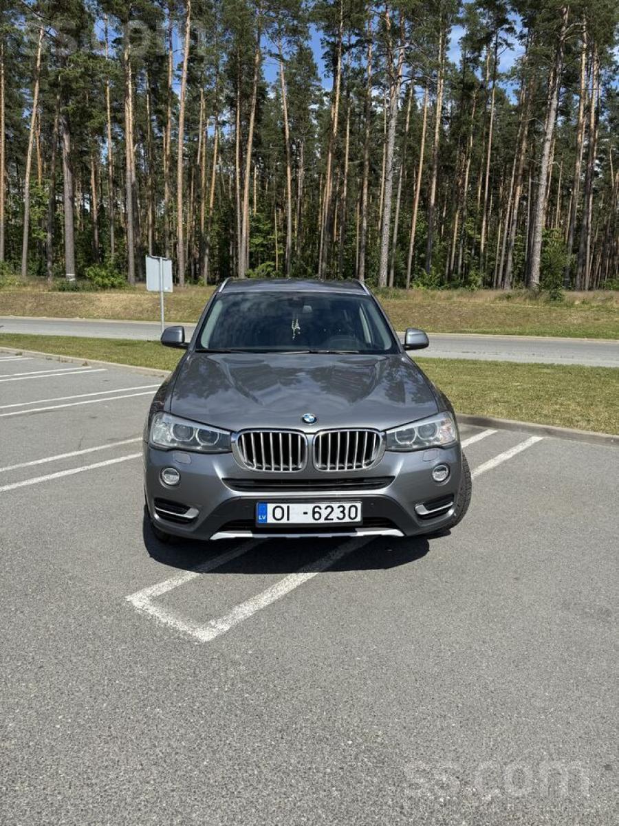 Grey BMW X3 2015 in Riga, with an engine capacity of 3.00 L and mileage of 399 thousand km for 9490 €, photo 7 on AUTOMOTO.COM.LV