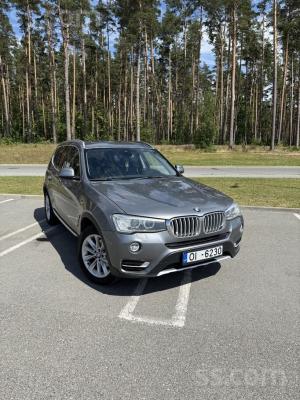 Grey BMW X3 2015 in Riga, with an engine capacity of 3.00 L and mileage of 399 thousand km for 9490 €, photo 8 on AUTOMOTO.COM.LV