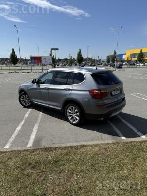 Grey BMW X3 2015 in Riga, with an engine capacity of 3.00 L and mileage of 399 thousand km for 9490 €, photo 11 on AUTOMOTO.COM.LV