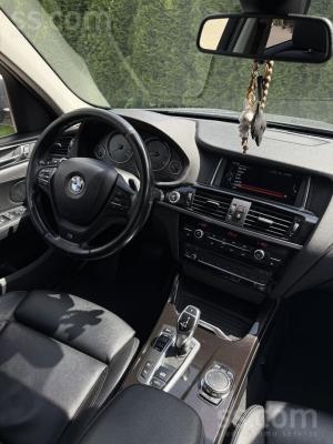 Grey BMW X3 2015 in Riga, with an engine capacity of 3.00 L and mileage of 399 thousand km for 9490 €, photo 19 on AUTOMOTO.COM.LV
