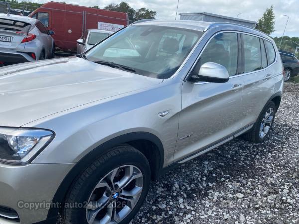 Grey BMW X3 2015 in Tallinn, with an engine capacity of 2.00 L and mileage of 251 thousand km for 9990 €, photo 4 on AUTOMOTO.COM.LV