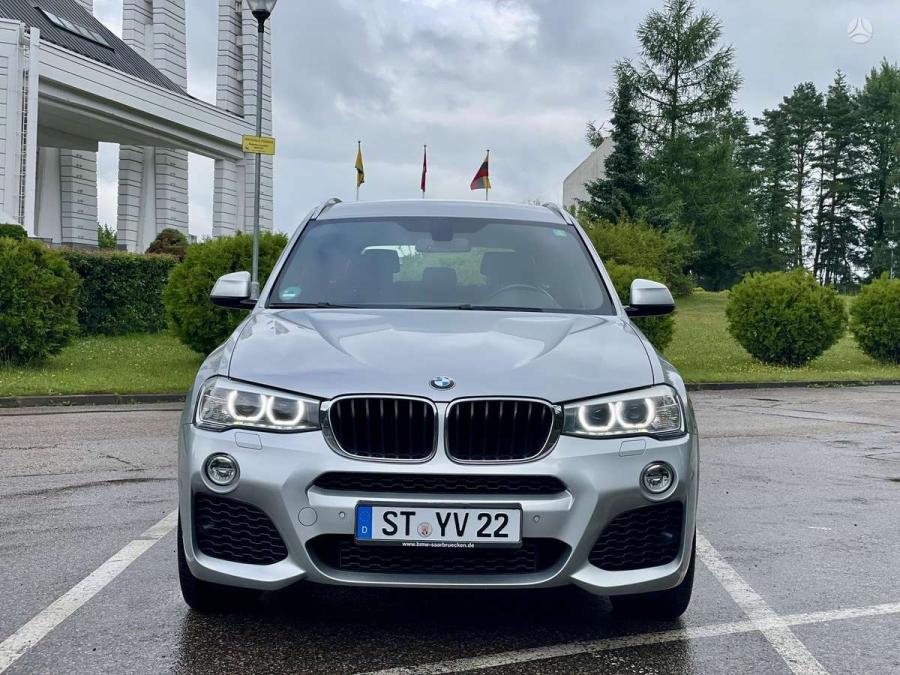 Серый БМВ Х3 2015 в Электренай, объемом двигателя 2.00 л и пробегом 211 тыс. км за 14750 €, фото 3 на AUTOMOTO.COM.LV