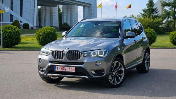 Pelēks BMW X3 2015 Elektrėnai, ar dzinēja tilpumu 2.00 L un nobraukumu 195 tūkst. km par 15900 €, foto 1 vietnē AUTOMOTO.COM.LV