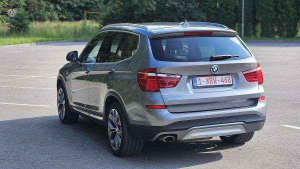 Pelēks BMW X3 2015 Elektrėnai, ar dzinēja tilpumu 2.00 L un nobraukumu 195 tūkst. km par 15900 €, foto 3 vietnē AUTOMOTO.COM.LV