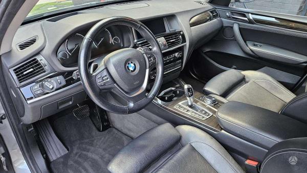 Pelēks BMW X3 2015 Elektrėnai, ar dzinēja tilpumu 2.00 L un nobraukumu 195 tūkst. km par 15900 €, foto 10 vietnē AUTOMOTO.COM.LV