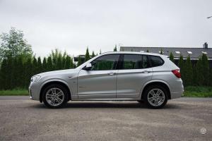 Grey BMW X3 2015 in Elektrenai, with an engine capacity of 2.00 L and mileage of 211 thousand km for 14750 €, photo 4 on AUTOMOTO.COM.LV