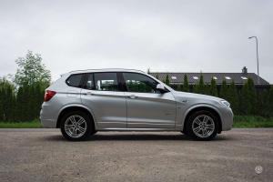 Grey BMW X3 2015 in Elektrenai, with an engine capacity of 2.00 L and mileage of 211 thousand km for 14750 €, photo 8 on AUTOMOTO.COM.LV