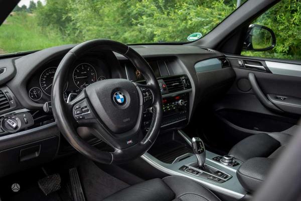Pelēks BMW X3 2015 Elektrėnai, ar dzinēja tilpumu 2.00 L un nobraukumu 211 tūkst. km par 14750 €, foto 9 vietnē AUTOMOTO.COM.LV