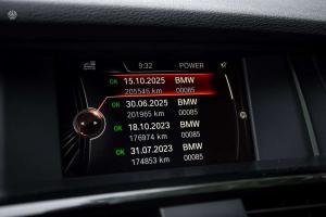 Grey BMW X3 2015 in Elektrenai, with an engine capacity of 2.00 L and mileage of 211 thousand km for 14750 €, photo 24 on AUTOMOTO.COM.LV