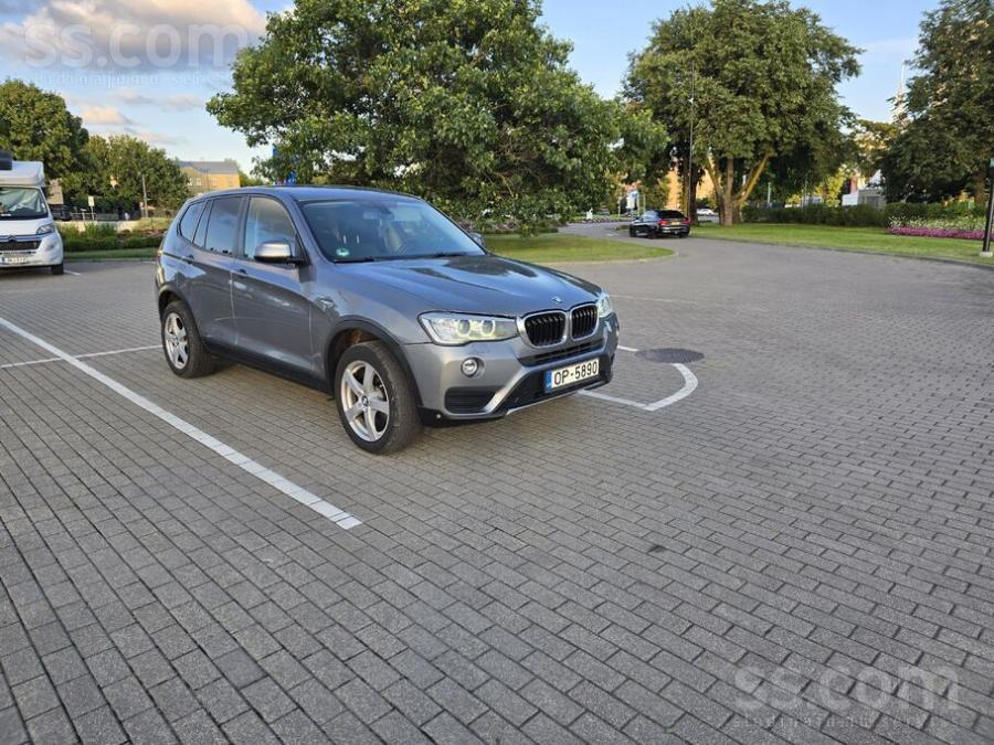 Pelēks BMW X3 2015 Rīga, ar dzinēja tilpumu 3.00 L un nobraukumu 328 tūkst. km par 14950 €, foto 5 vietnē AUTOMOTO.COM.LV
