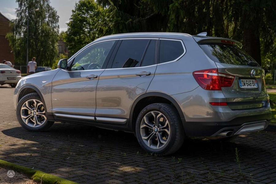 Pelēks BMW X3 2015 Viļņa, ar dzinēja tilpumu 2.00 L un nobraukumu 234 tūkst. km par 13200 €, foto 11 vietnē AUTOMOTO.COM.LV
