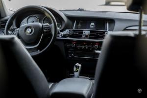 Pelēks BMW X3 2015 Viļņa, ar dzinēja tilpumu 2.00 L un nobraukumu 234 tūkst. km par 13200 €, foto 17 vietnē AUTOMOTO.COM.LV