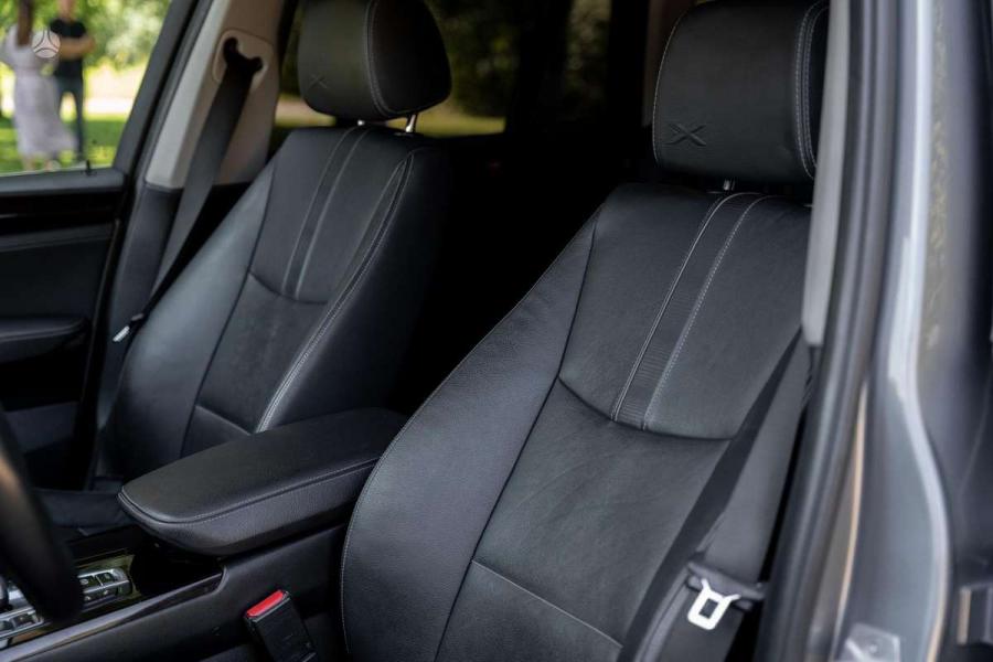 Pelēks BMW X3 2015 Viļņa, ar dzinēja tilpumu 2.00 L un nobraukumu 234 tūkst. km par 13200 €, foto 28 vietnē AUTOMOTO.COM.LV