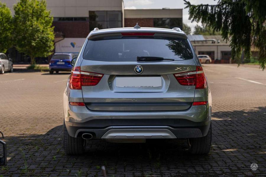 Pelēks BMW X3 2015 Viļņa, ar dzinēja tilpumu 2.00 L un nobraukumu 234 tūkst. km par 13200 €, foto 36 vietnē AUTOMOTO.COM.LV