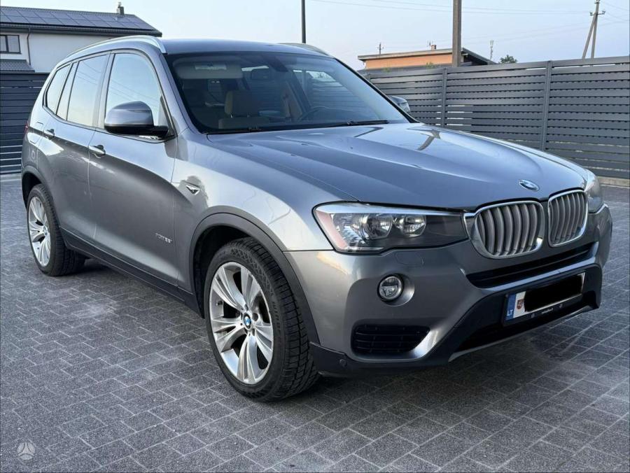 Grey BMW X3 2015 in Kaunas, with an engine capacity of 2.00 L and mileage of 265 thousand km for 9500 €, photo 1 on AUTOMOTO.COM.LV