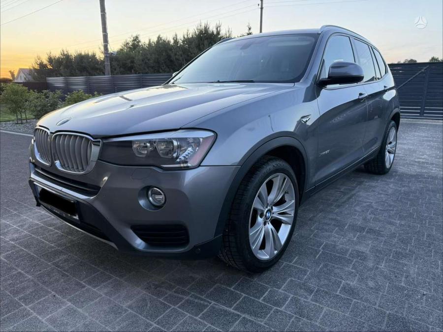 Grey BMW X3 2015 in Kaunas, with an engine capacity of 2.00 L and mileage of 265 thousand km for 9500 €, photo 3 on AUTOMOTO.COM.LV
