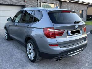 Grey BMW X3 2015 in Kaunas, with an engine capacity of 2.00 L and mileage of 265 thousand km for 9500 €, photo 4 on AUTOMOTO.COM.LV