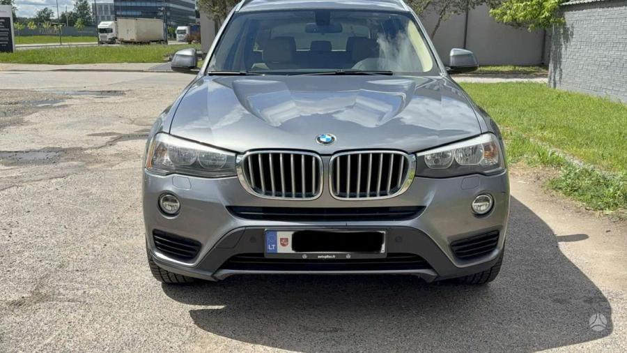 Grey BMW X3 2015 in Kaunas, with an engine capacity of 2.00 L and mileage of 265 thousand km for 9500 €, photo 6 on AUTOMOTO.COM.LV