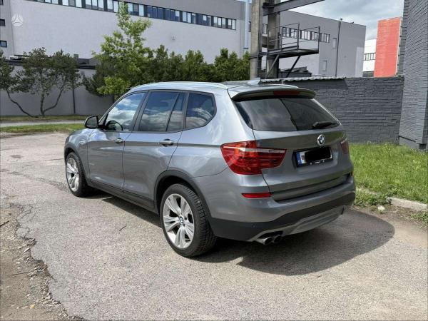 Grey BMW X3 2015 in Kaunas, with an engine capacity of 2.00 L and mileage of 265 thousand km for 9500 €, photo 7 on AUTOMOTO.COM.LV