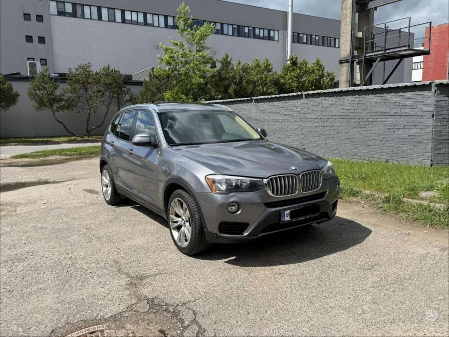 Grey BMW X3 2015 in Kaunas, with an engine capacity of 2.00 L and mileage of 265 thousand km for 9500 €, photo 12 on AUTOMOTO.COM.LV