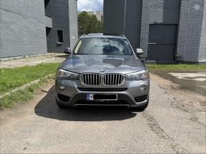 Grey BMW X3 2015 in Kaunas, with an engine capacity of 2.00 L and mileage of 265 thousand km for 9500 €, photo 14 on AUTOMOTO.COM.LV
