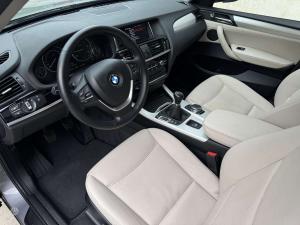 Pelēks BMW X3 2015 Alīta, ar dzinēja tilpumu 2.00 L un nobraukumu 222 tūkst. km par 11950 €, foto 8 vietnē AUTOMOTO.COM.LV