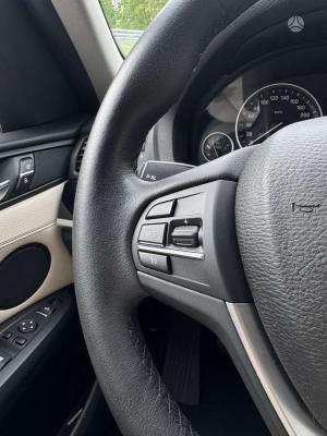 Pelēks BMW X3 2015 Alīta, ar dzinēja tilpumu 2.00 L un nobraukumu 222 tūkst. km par 11950 €, foto 17 vietnē AUTOMOTO.COM.LV