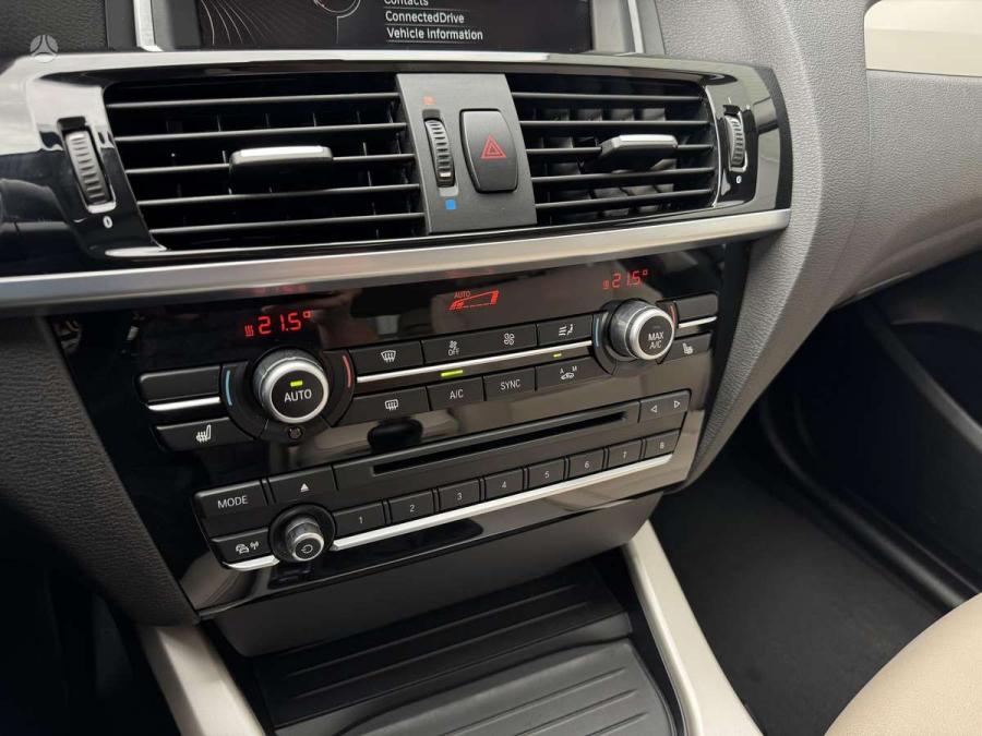 Pelēks BMW X3 2015 Alīta, ar dzinēja tilpumu 2.00 L un nobraukumu 222 tūkst. km par 11950 €, foto 18 vietnē AUTOMOTO.COM.LV