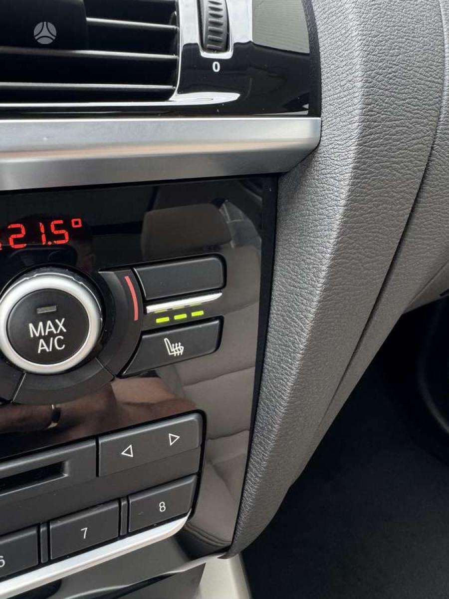Pelēks BMW X3 2015 Alīta, ar dzinēja tilpumu 2.00 L un nobraukumu 222 tūkst. km par 11950 €, foto 20 vietnē AUTOMOTO.COM.LV