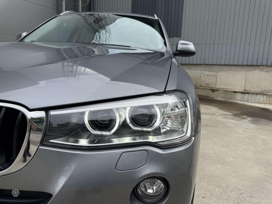 Pelēks BMW X3 2015 Alīta, ar dzinēja tilpumu 2.00 L un nobraukumu 222 tūkst. km par 11950 €, foto 25 vietnē AUTOMOTO.COM.LV