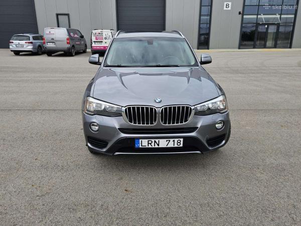 Grey BMW X3 2015 in Klaipeda, with an engine capacity of 2.00 L and mileage of 138 thousand km for 13200 €, photo 3 on AUTOMOTO.COM.LV