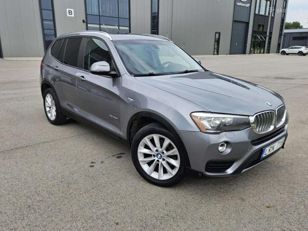 Grey BMW X3 2015 in Klaipeda, with an engine capacity of 2.00 L and mileage of 138 thousand km for 13200 €, photo 4 on AUTOMOTO.COM.LV