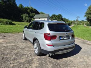 Grey BMW X3 2015 in Vilnius, with an engine capacity of 2.00 L and mileage of 161 thousand km for 10750 €, photo 5 on AUTOMOTO.COM.LV