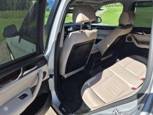 Grey BMW X3 2015 in Vilnius, with an engine capacity of 2.00 L and mileage of 161 thousand km for 10750 €, photo 18 on AUTOMOTO.COM.LV