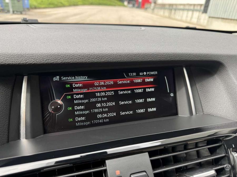 Серый БМВ Х3 2015 в Алитус, объемом двигателя 2.00 л и пробегом 222 тыс. км за 11950 €, фото 32 на AUTOMOTO.COM.LV