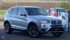 Grey BMW X3 2015 in Kretinga, with an engine capacity of 2.00 L and mileage of 213 thousand km for 12999 €, photo 3 on AUTOMOTO.COM.LV